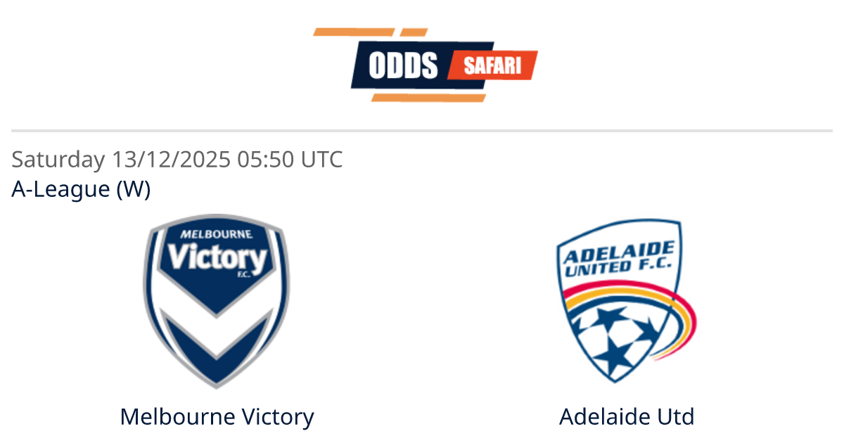 Odds comparison for Melbourne Victory - Adelaide Utd / A-League (W ...