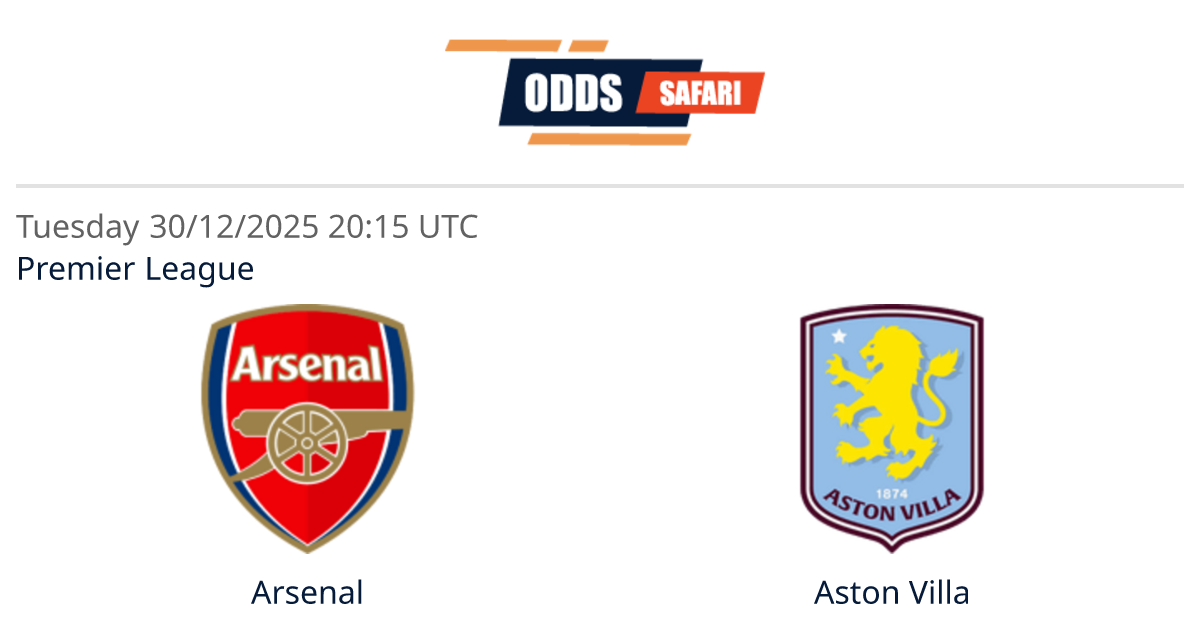 Odds comparison for Arsenal - Aston Villa / Premier League Soccer at 30 ...